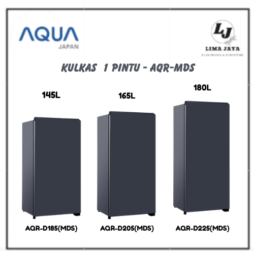 Jual Kulkas 1 Pintu AQUA D185MDS / D205MDS / D225MDS | Shopee Indonesia