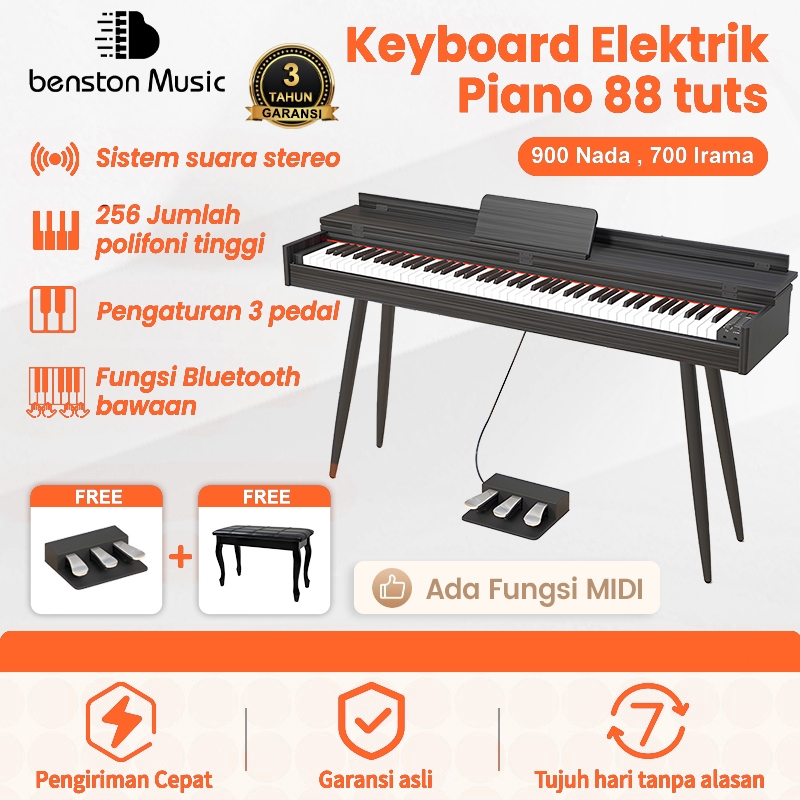 Jual Keyboard elektrik Piano 88 tuts Sampul Lipat/Smart Keyboard ...