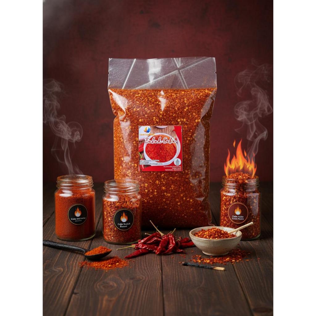 Jual BUBUK CABE EXTRA PEDAS 1KG MURAH CABE BUBUK SUPER PEDAS BONCABE ...