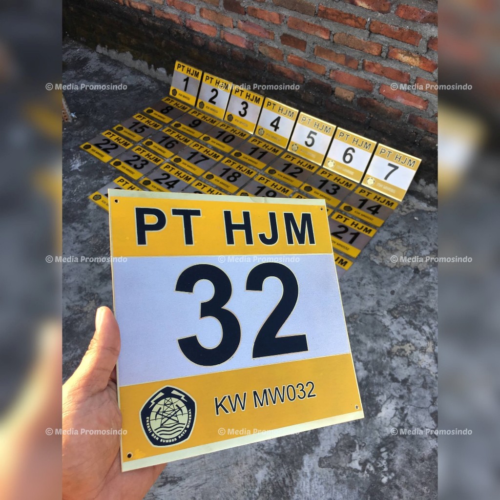 Jual Papan Nama Plat Patok Tanda Batas Peneng Lahan Tambang | Shopee ...
