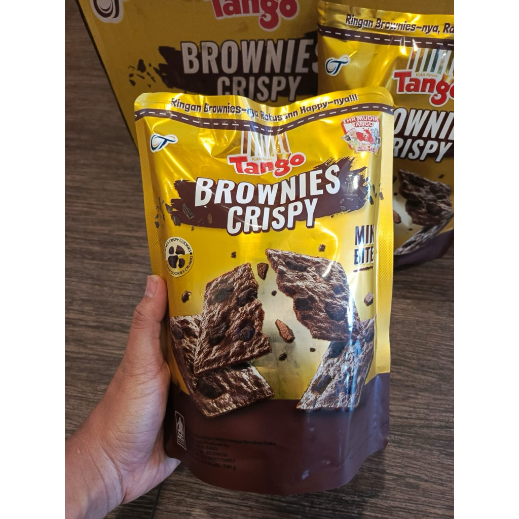 Jual Tango Brownies Crispy cokelat mini bites isi 5 x 20 gram / Tango ...