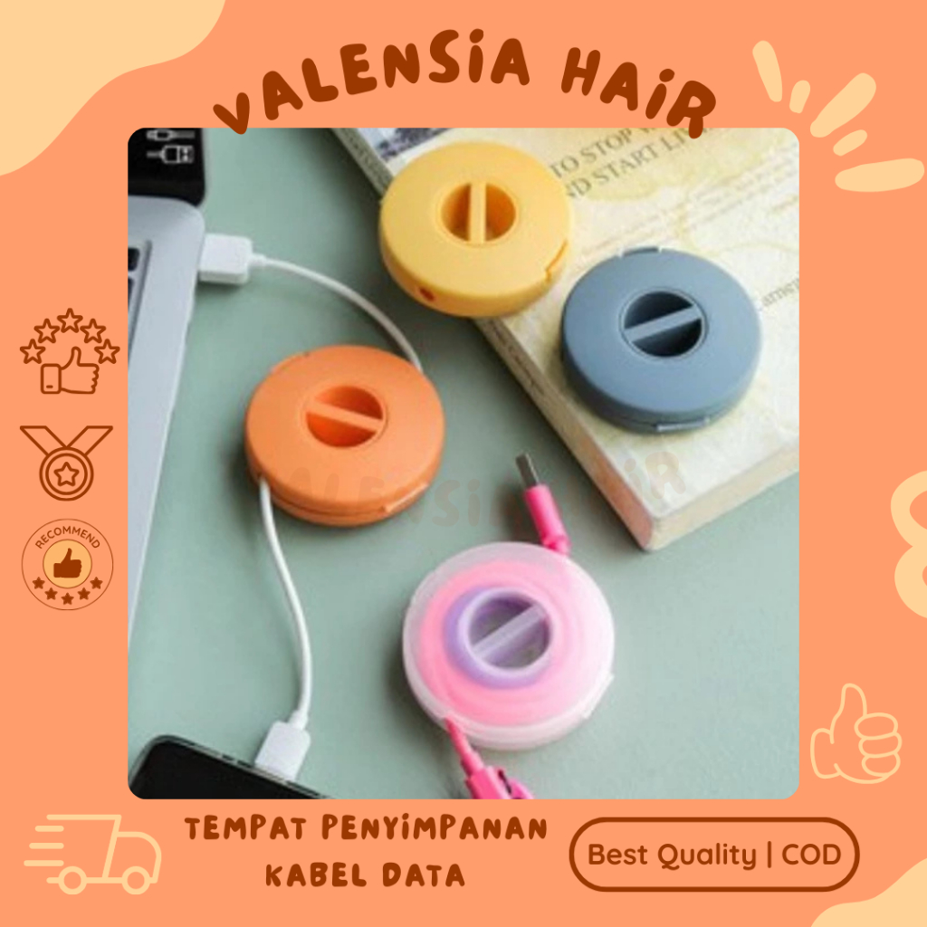 Jual Tempat Penyimpanan Kabel Data / Kabel Charger / Kabel Headset ...