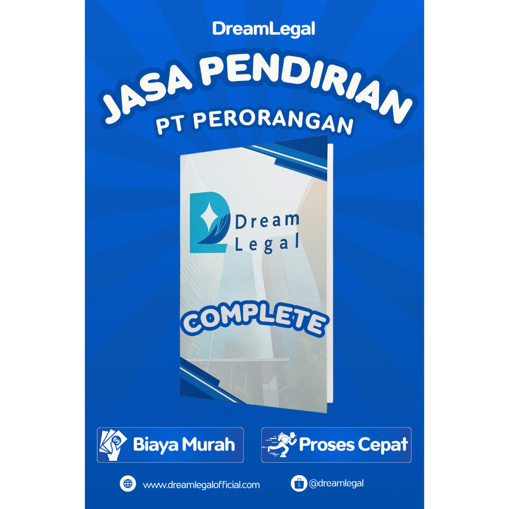 Jual DREAM LEGAL - IBU FAHTUM DAHLIA - PT PERORANGAN FAST TRACK ...