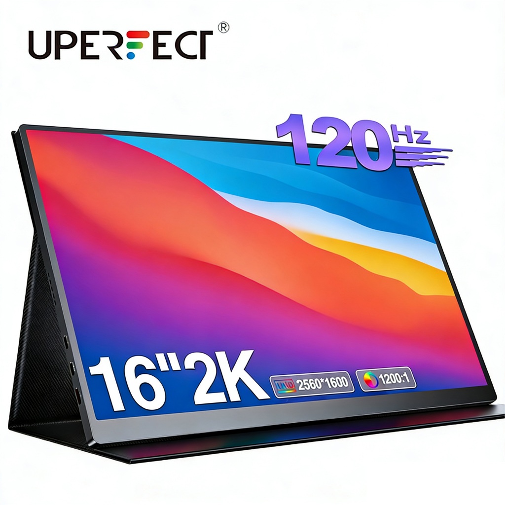 Jual UPERFECT 16 inch portable monitor HD display 2K ips 120hz gaming ...