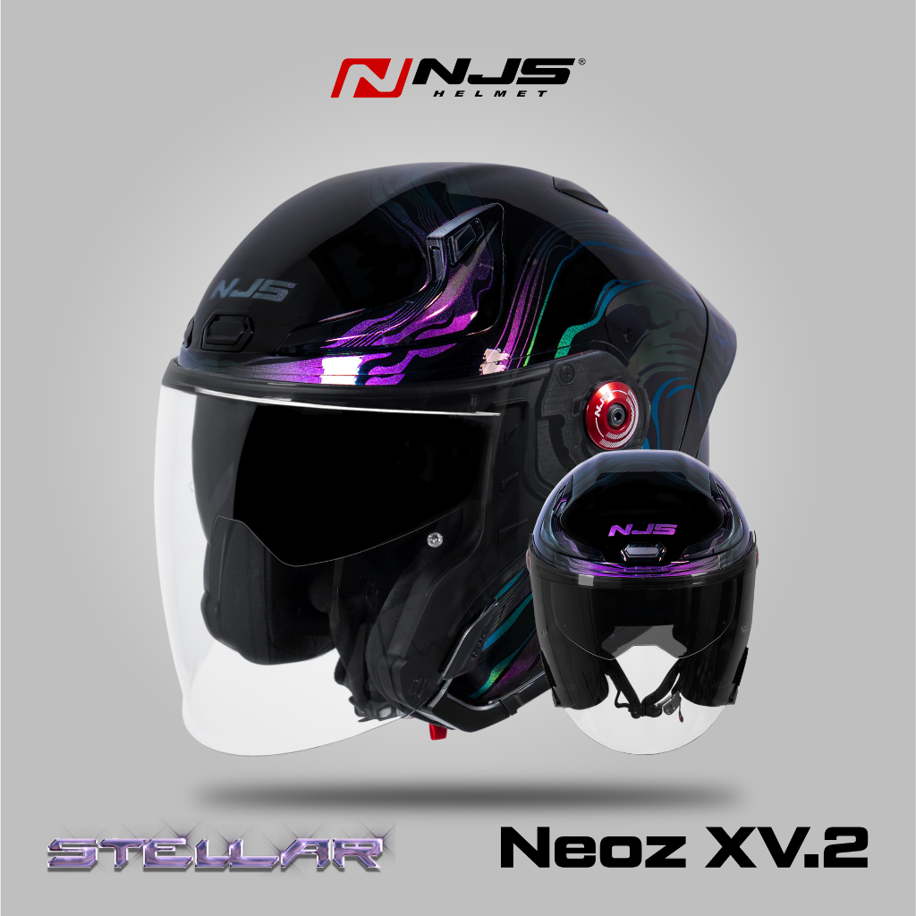 Jual NJS Helm Half Face Terlengkap & Harga Terbaru Juni 2026 | Shopee ...