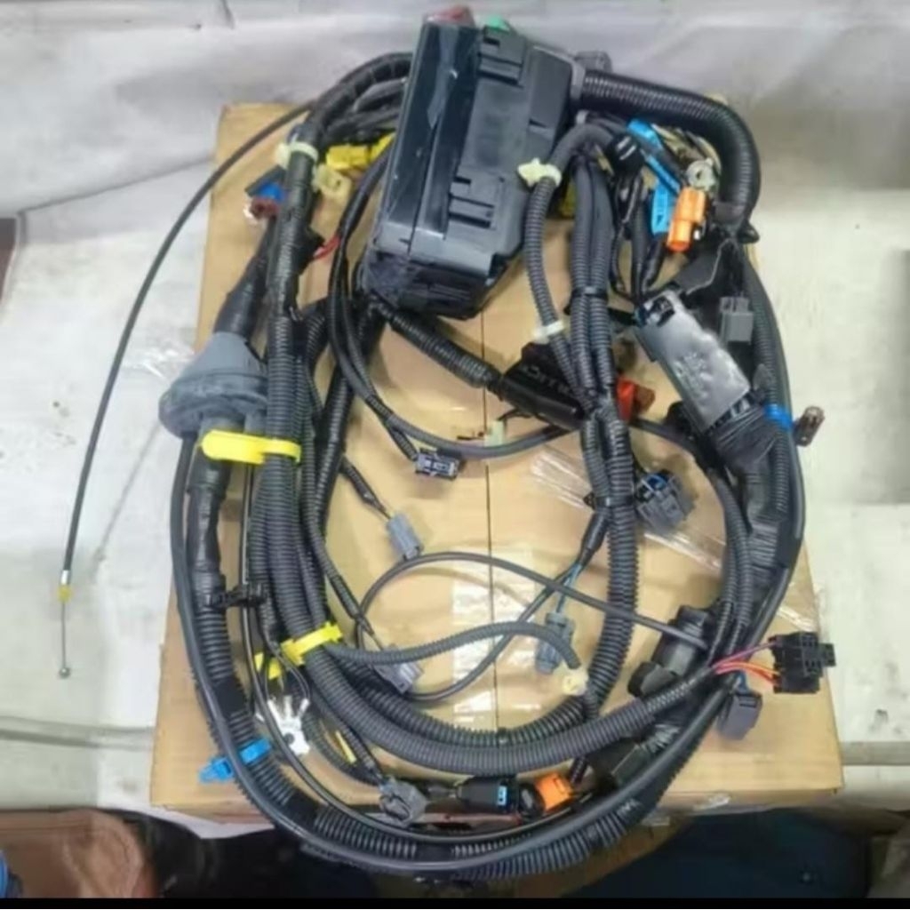 Jual Kabel body engine mesin fuse box honda jazz GD3 original 32200-SAA ...