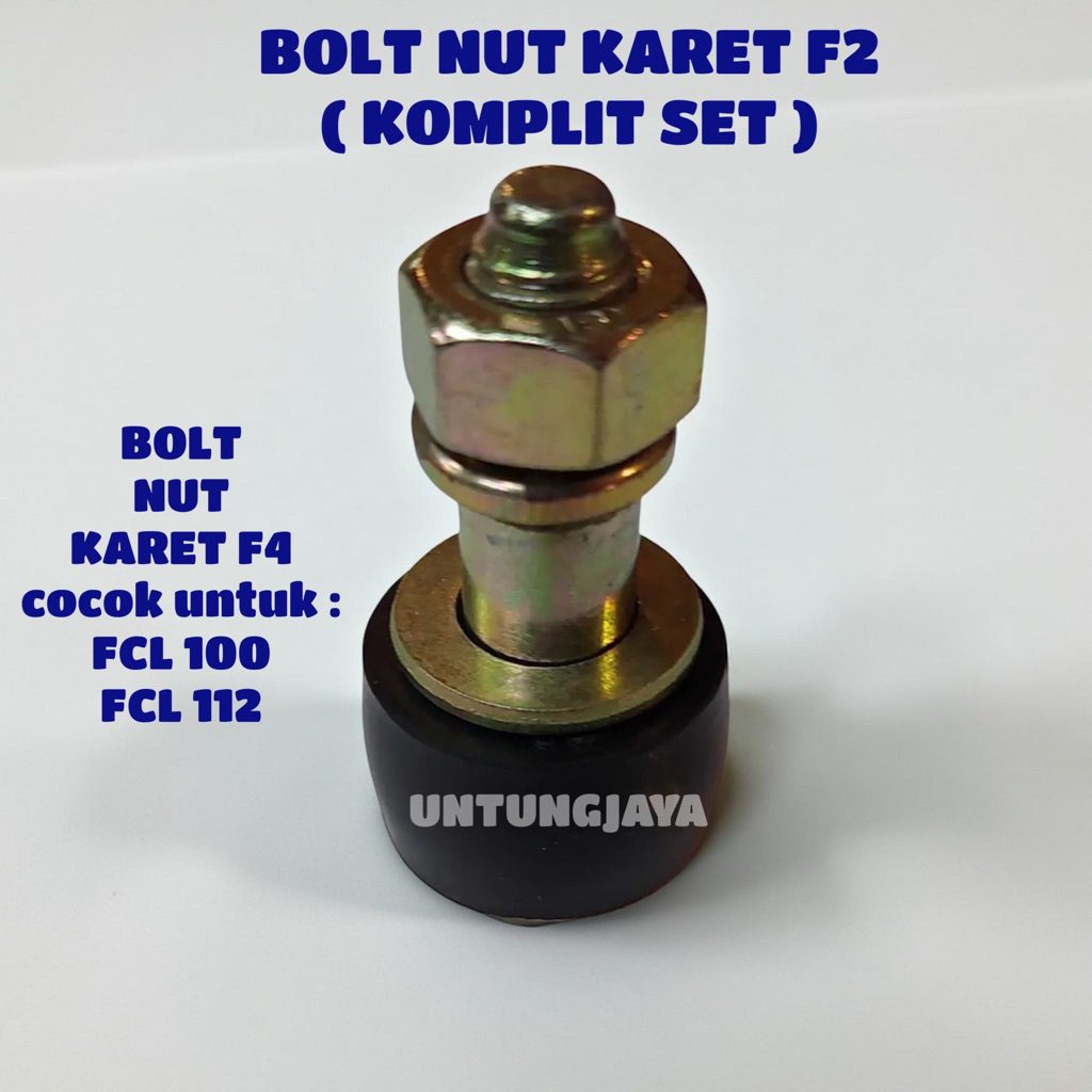 Jual BOLT NUT KARET F2 COUPLING FCL 100 FCL 112 // BAUT MUR KARET F2 ...