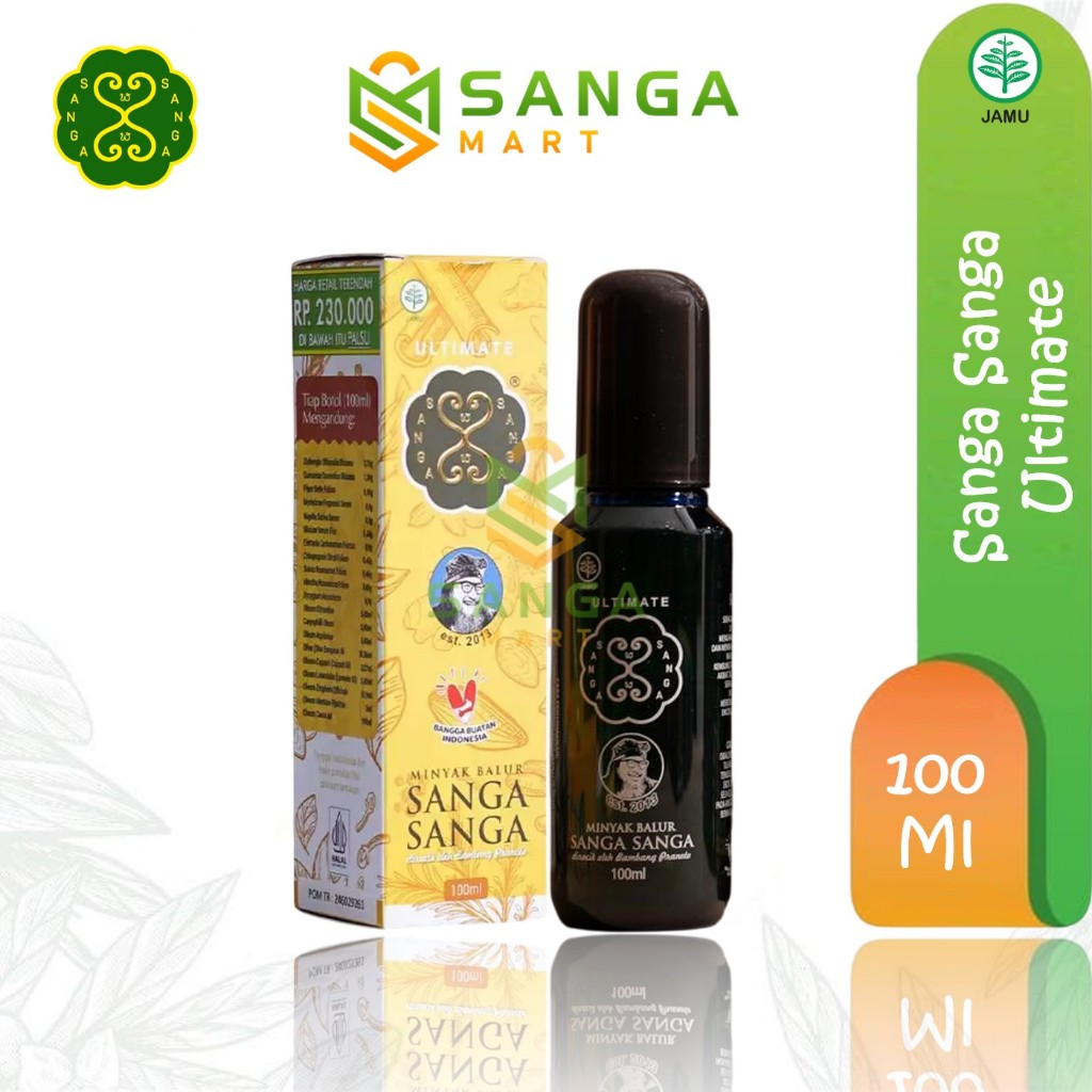 Jual Sanga Sanga - Minyak Balur Ultimate - Classic Kemasan 100 Ml ...
