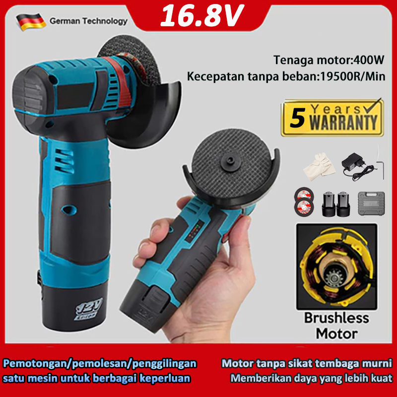 Jual Brushless Angle Grinder Mesin Gerinda Tangan Alat Pemotong Alat ...