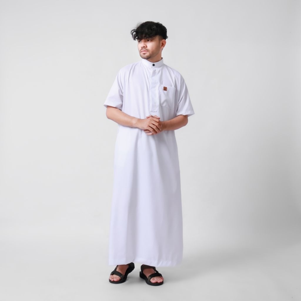 Jual alkaf gamis pria lengan pendek | Shopee Indonesia