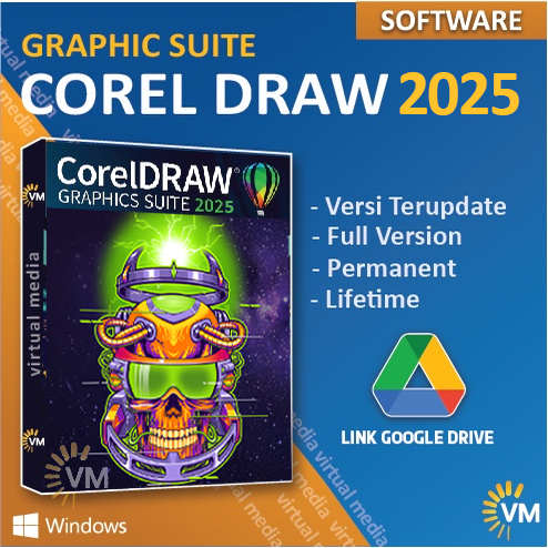 Jual VECTOR COREL DRAW GRAPHICS SUITE 2025 2022 WIN X64 GRAPHIC ...