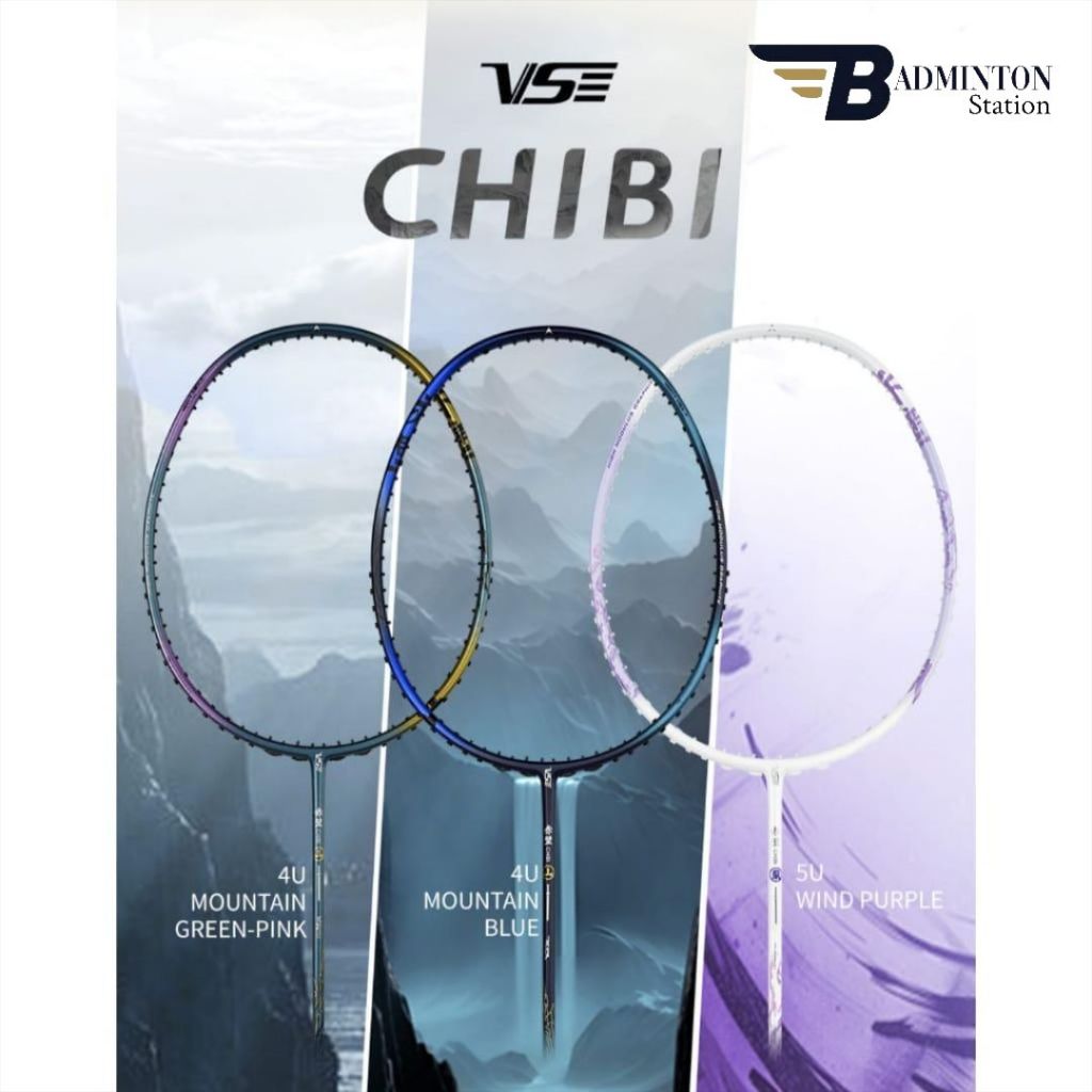 Jual RAKET BADMINTON VS VENSON CHIBI / ORIGINAL VSE CHIBI BADMINTON ...
