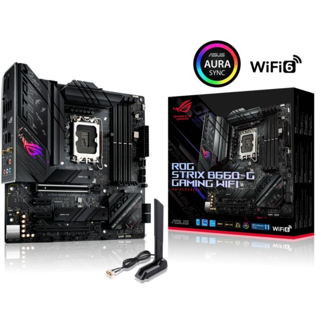 Jual Motherboard ASUS ROG STRIX B660-G Gaming WIFI LGA1700, B660, DDR5 ...