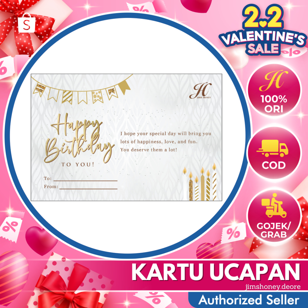 Jual Kartu Ucapan Hadiah / Gift Custom Tulisan | Shopee Indonesia