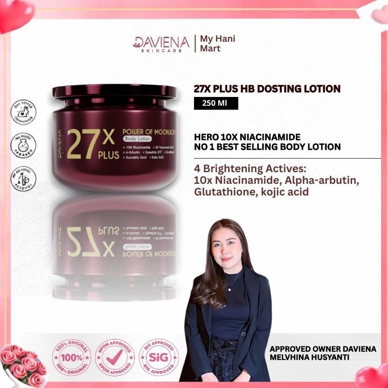 Jual Daviena Skincare - Hb Dosting 27x Plus Power Of Moonlight 250 Gr ...