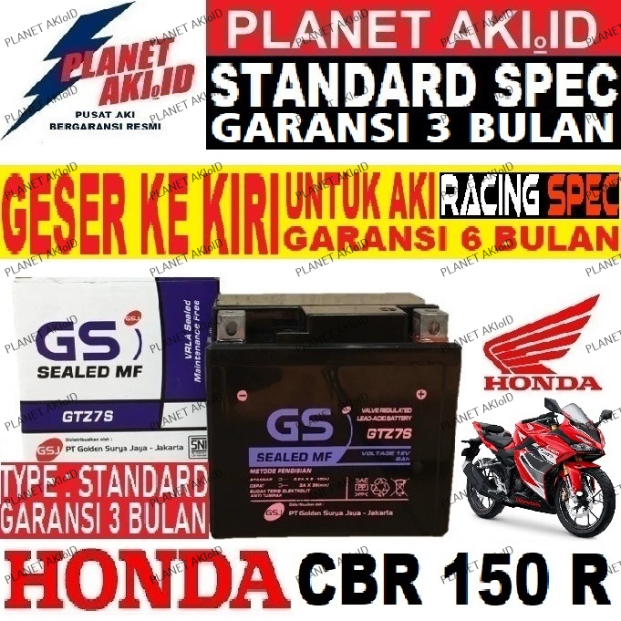 Jual Aki Cbr 150R Terlengkap & Harga Terbaru Juni 2026 | Shopee Indonesia