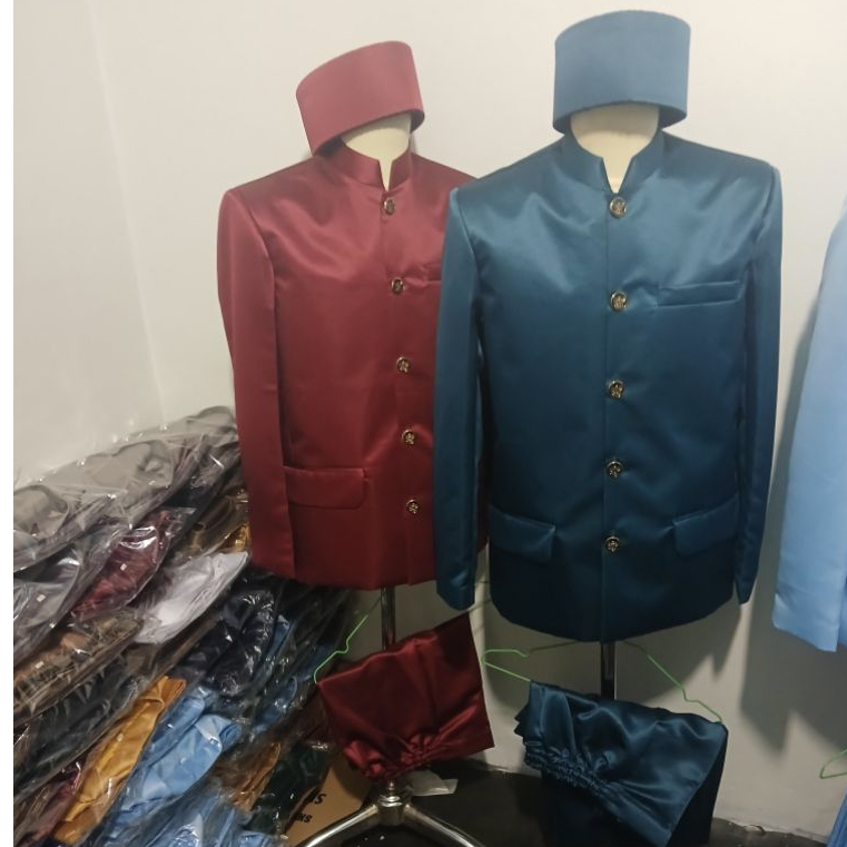 Jual jas bapak besan / beskap bapak besan / basofi bapak hajat / beskap ...