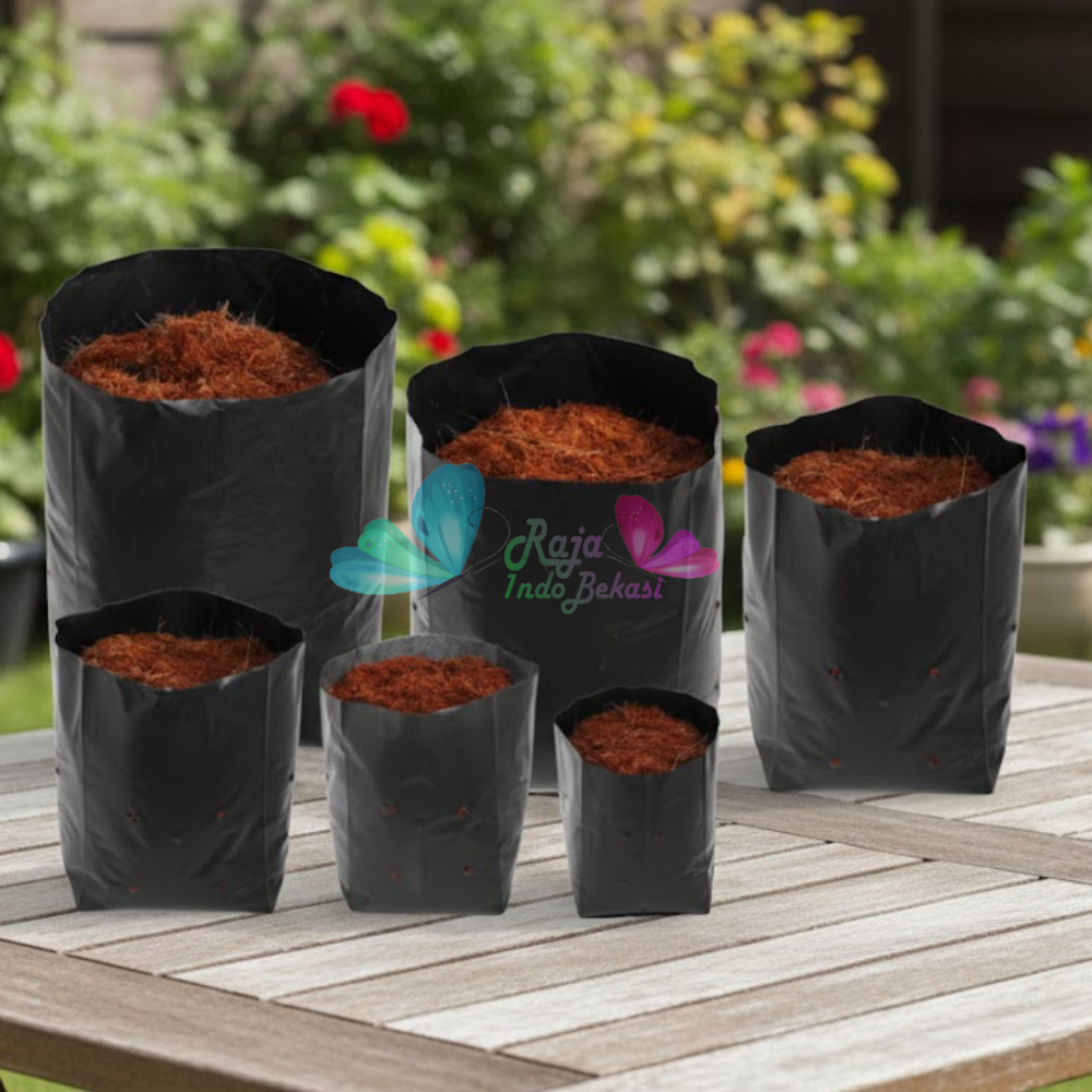 Jual Polybag Tanaman Polibag Tebal Kecil Sedang 10x12 15x15 20x20 25x25 ...