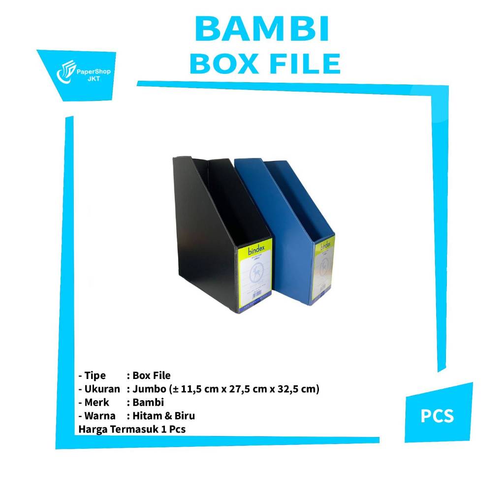 Jual Bambi - Bindex Box File 1034B Jumbo - Pcs | Shopee Indonesia