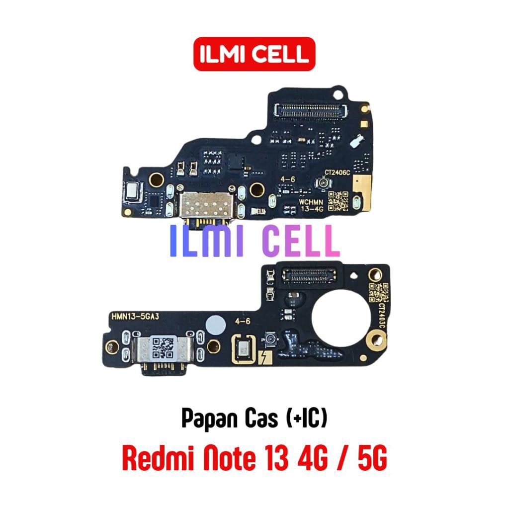 Jual PAPAN KONEKTOR CAS MIC REDMI NOTE 13 4G/ 5G | Shopee Indonesia