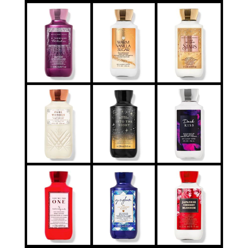 Jual BATH AND BODY W BODY LOTION AROMATHERAPY | Shopee Indonesia