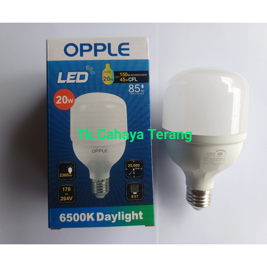 Jual Opple Lampu Led 5W 7W 9W 12W 15W 18W 20W 30W 40W Bergaransi 1 ...