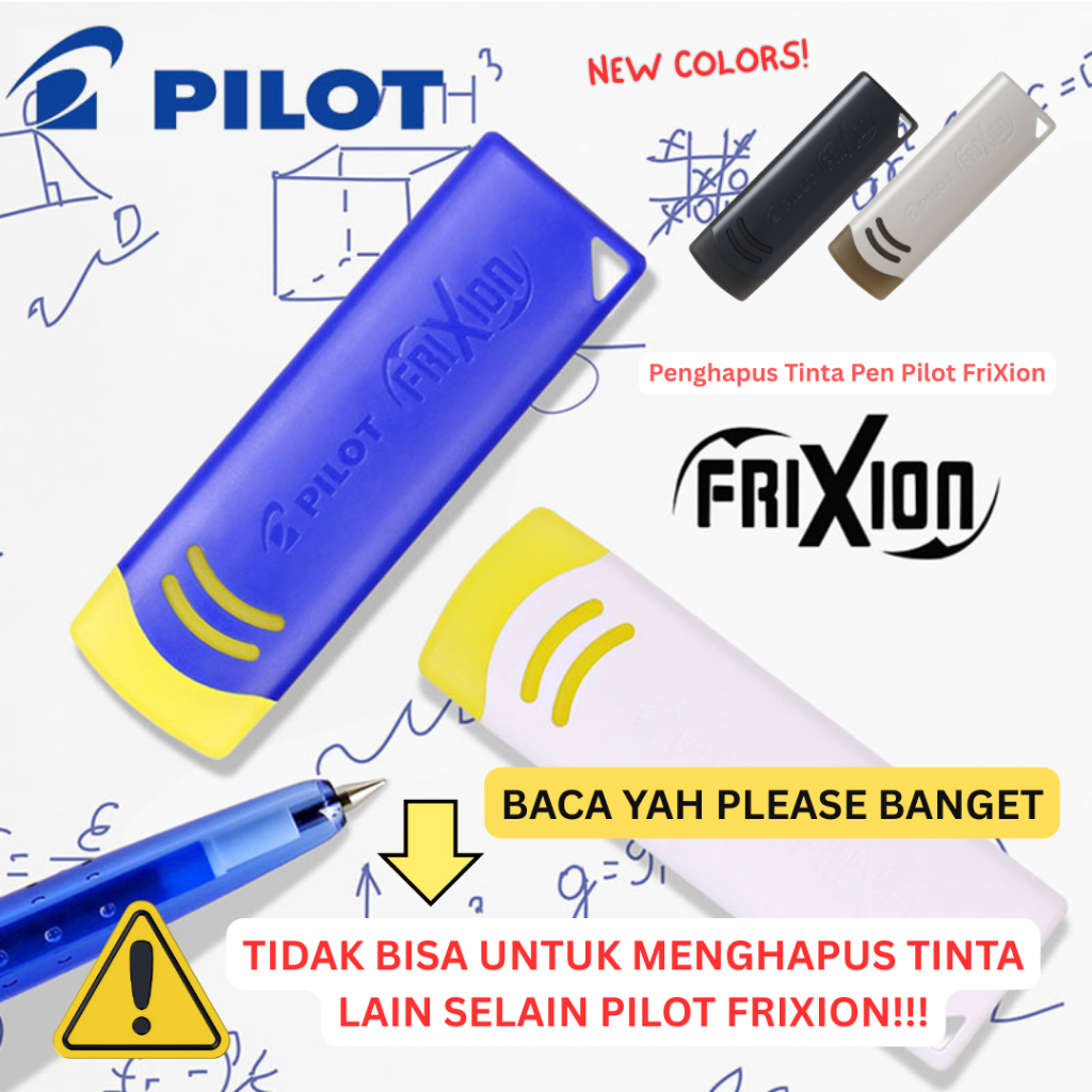 Jual Pilot FriXion Erasable Ink Eraser Dedicated Penghapus Tinta ...