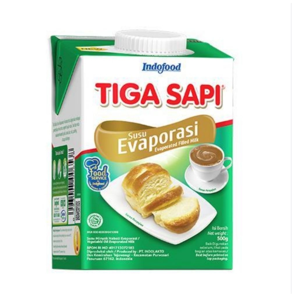 Jual Susu Tiga Sapi Evaporasi 500gr - Tekstur Kental, Mudah Dituang ...