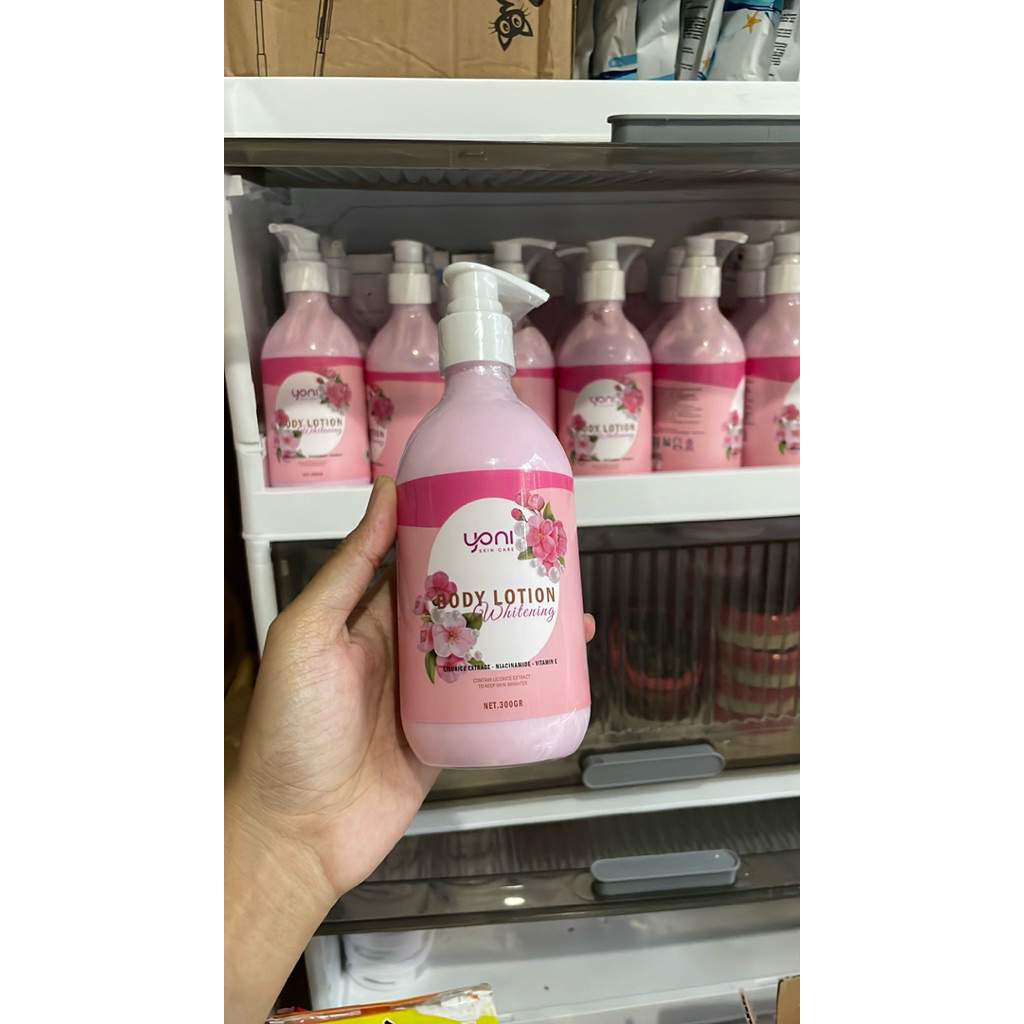 Jual yoni body lotion whitening mengandung vit e dan niacinamide ...