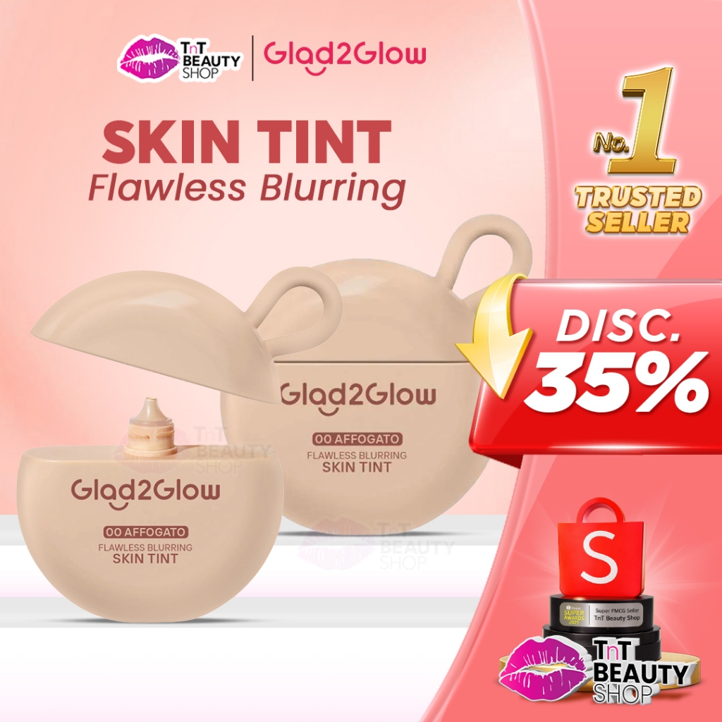 Jual Glad2glow Skin Tint Flawless Blurring G2G | TnT Beauty Shop ...