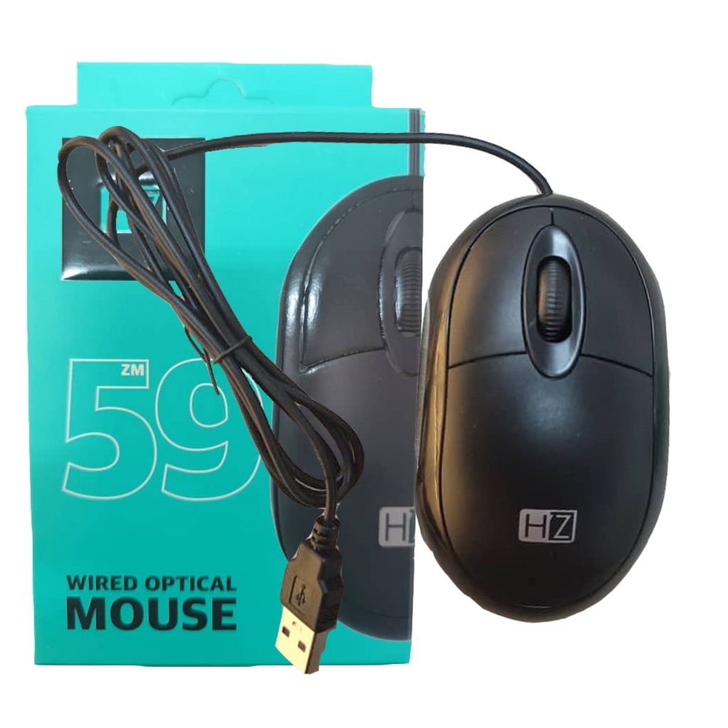Jual HEATZ WIRED OPTICAL MOUSE ZM59 zm59 | DPI 800 | SMOOTH CURSOR ...