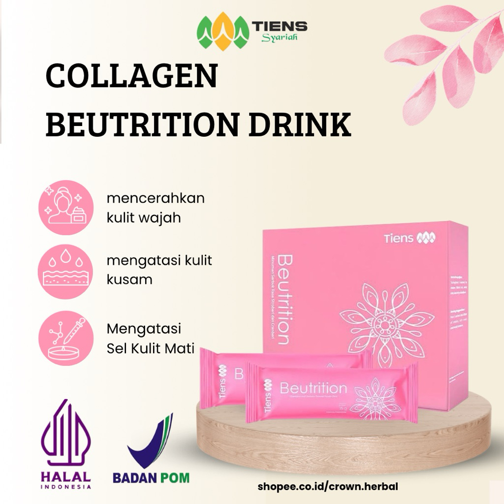 Jual 1 sachet eceran Collagen pemutih badan Vitamin C L-Glutathione ...
