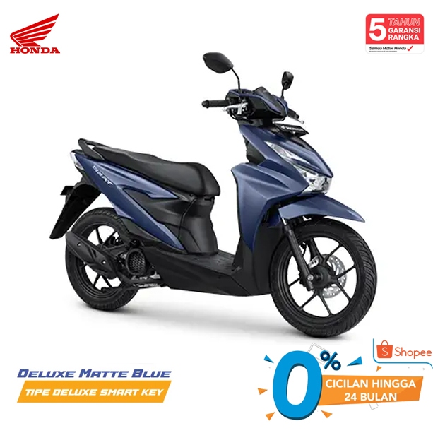 Jual New Honda BEAT DELUXE SmartKey Keyless CBS ISS Motorcycle Sepeda ...