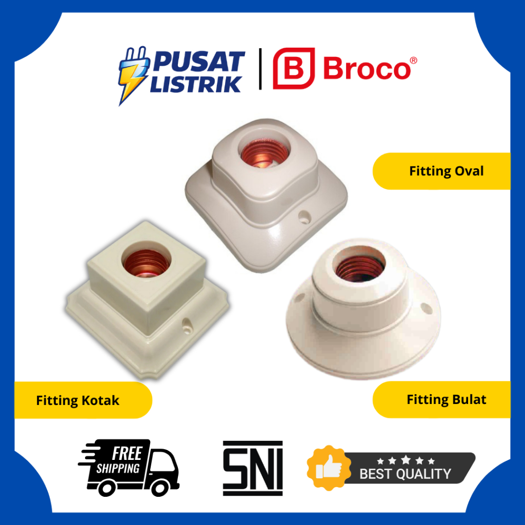 Jual Broco Fitting Lampu Terlengkap & Harga Terbaru Juni 2026 | Shopee ...