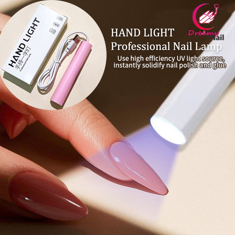 Jual Hand Light 3Watt USB /Lampu LED UV Mini Portabel Nail Dryer Untuk ...