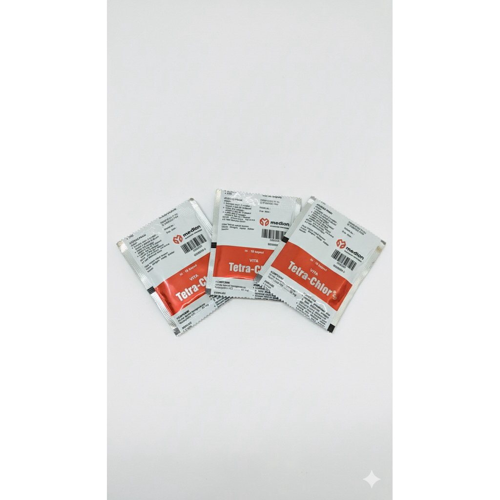 Jual Vita Tetrachlor medion obat ngorok ayam 10kps | Shopee Indonesia