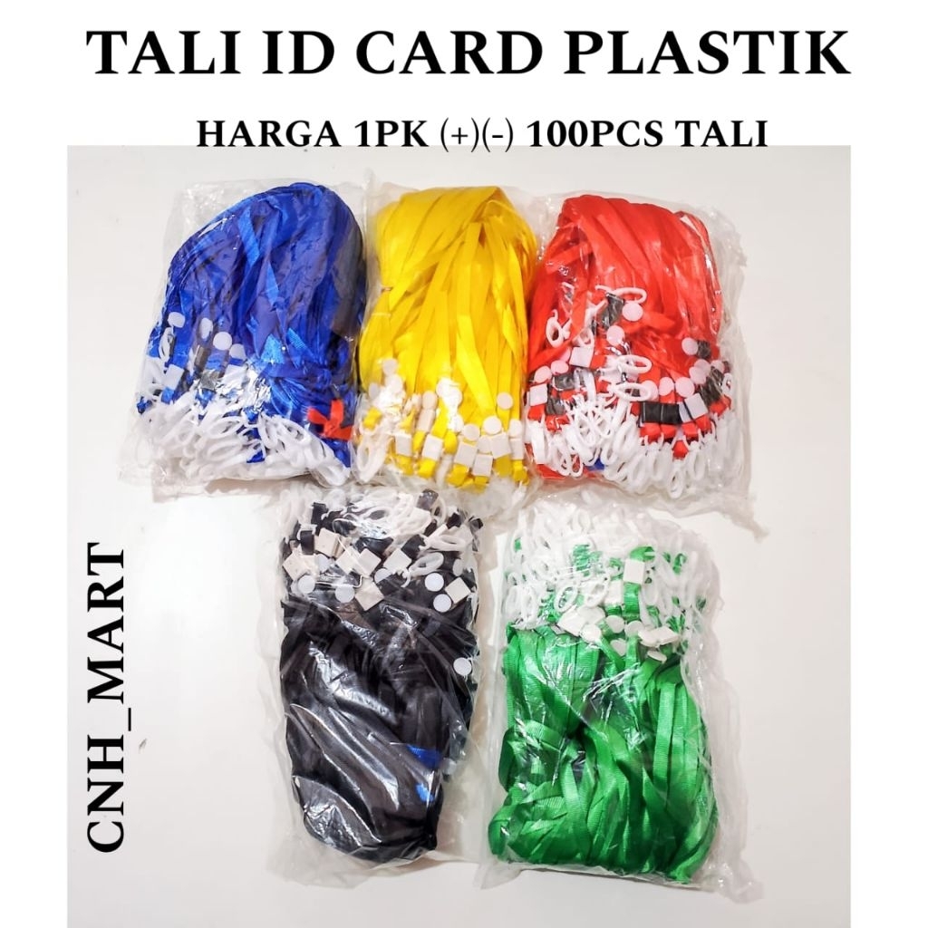 Jual Tali Id Card Cantol Plastik - Tali ID Card Lanyard - Tali Panitia ...