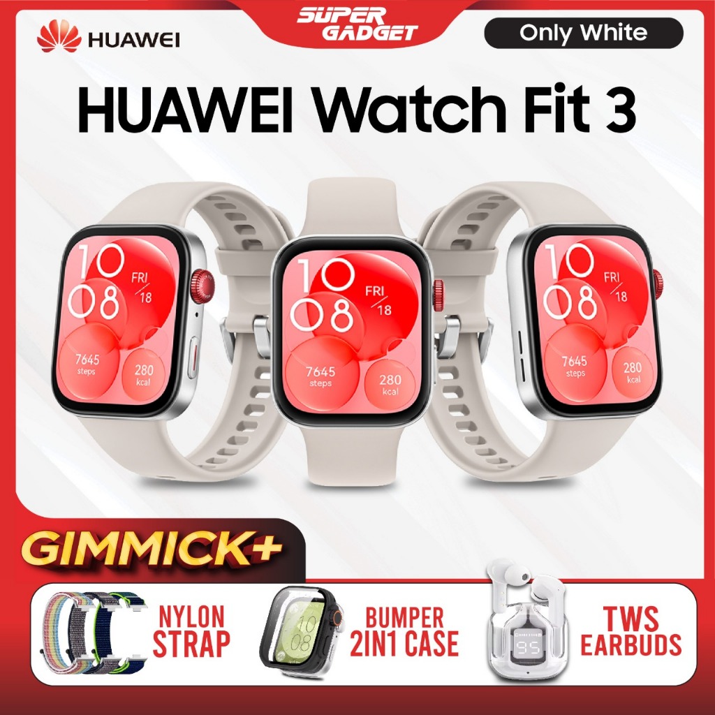 Jual HUAWEI Watch Fit 3 Smartwatch Fit3 Ultra Slim Jam Tangan Digital ...