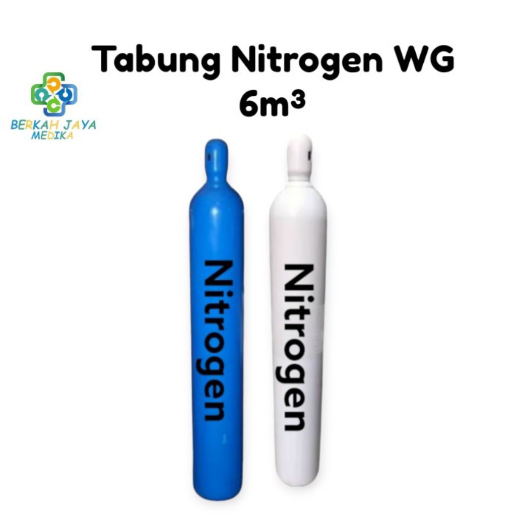 Jual Tabung Nitrogen Industrial Grade 6m3 - Tabung N2 6m3 | Shopee ...