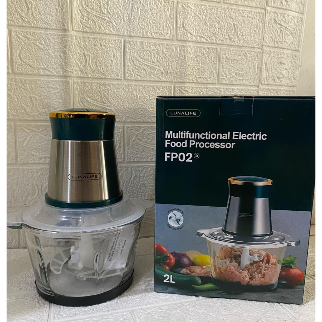 Jual LUNA LIFE FP02B BLENDER CHOPPER 2 LITER BLENDER FOOD PROCESSOR ...