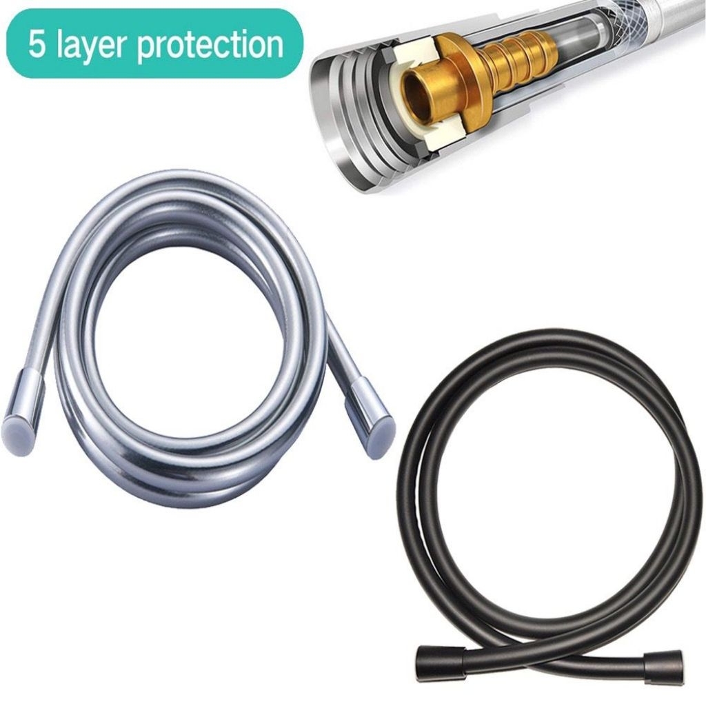 Jual Selang Hand Shower 150cm / 200cm Drat 1/2” / Selang Jet Shower ...
