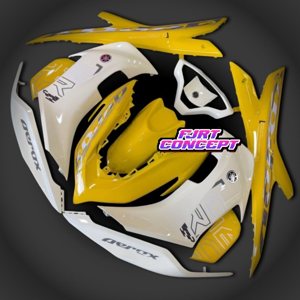 Jual BODY ORIGINAL YAMAHA AEROX NEW 155 / BODY AEROX NEW VIETNAM STYLE ...