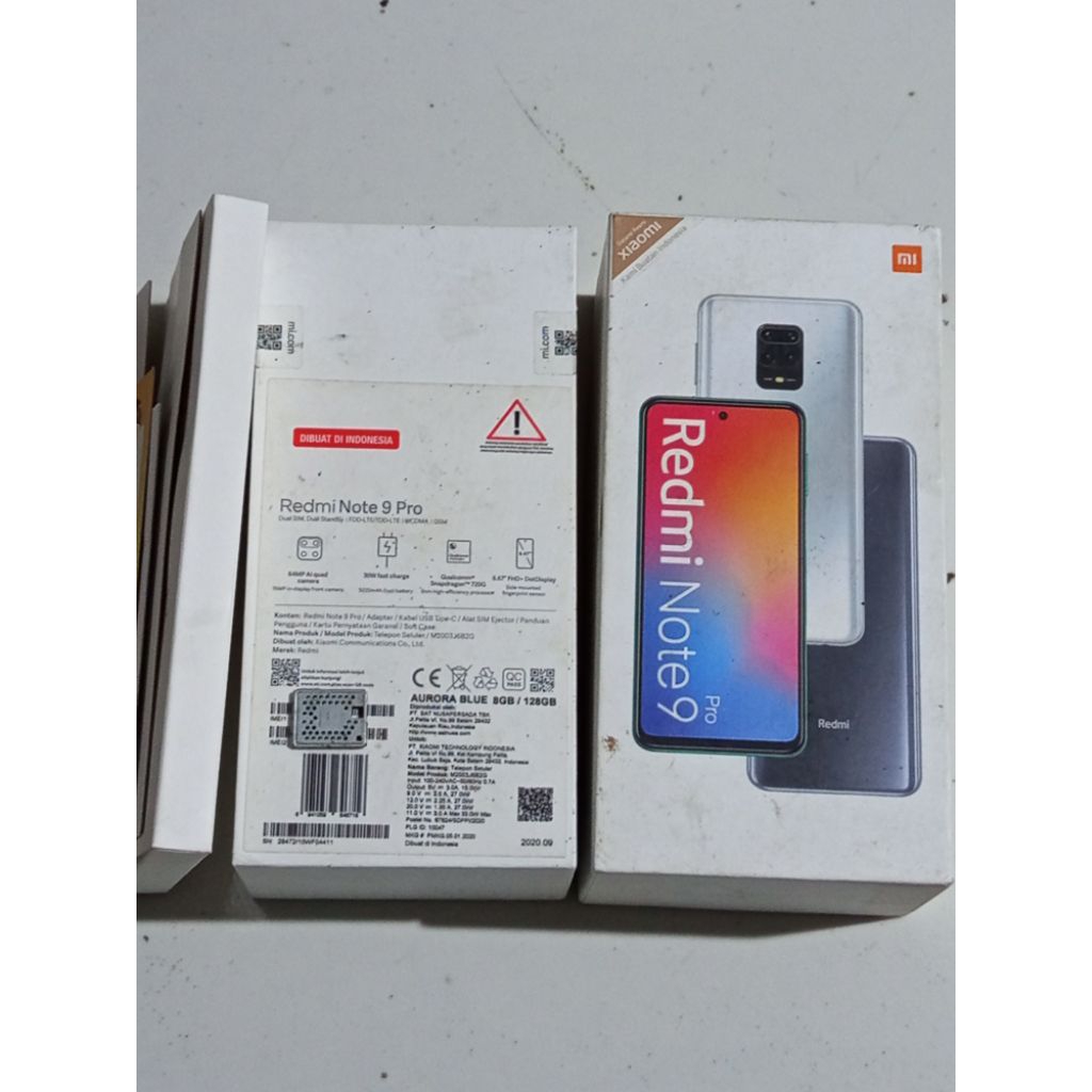 Jual Dus box original Xiaomi Redmi Note 9 Pro | Shopee Indonesia