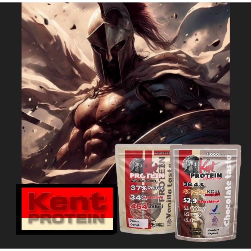 Jual Whey Kent Protein Bubuk Kedelai 1000 Gram Varian Rasa Choco Pump ...