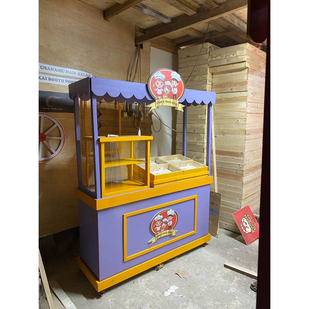 Jual [husus costum]BOOTH EVEN MALL PORTABLE/BOOTH PORTABLE/BOOTH ...