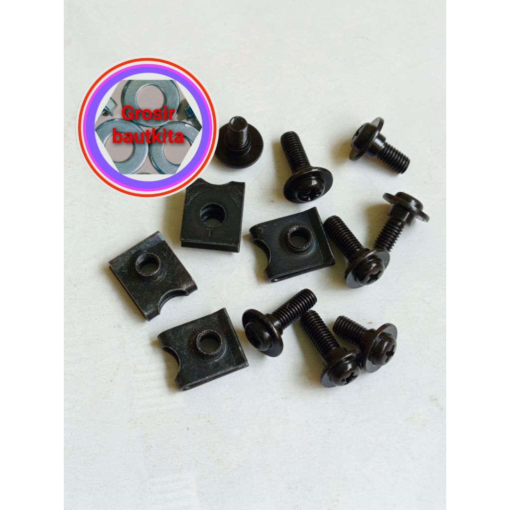 Jual 1,PCS..BAUT 8,DAN KLIP BAUT 8,BAUT DASI, BAUT DAN KLIP PENUTUP AKI ...