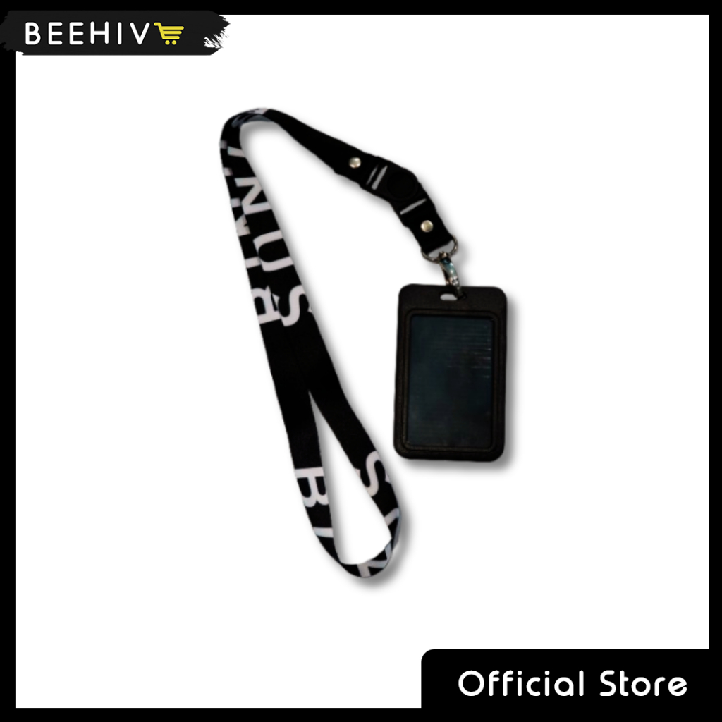 Jual Beehive Binus - BINUS ID Card Lanyard Set - Black | Shopee Indonesia