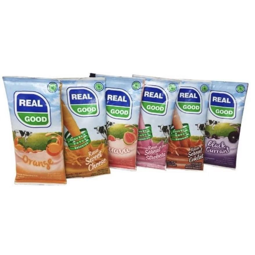Jual SUSU REAL GOOD BANTAL UHT 50 ML | Shopee Indonesia