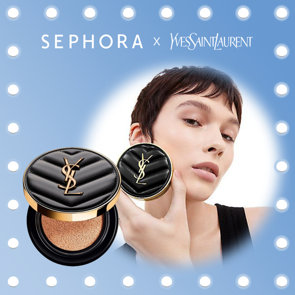 Jual YSL Yves Saint Laurent Cushion Le Cushion Encre De Peau YSL ...