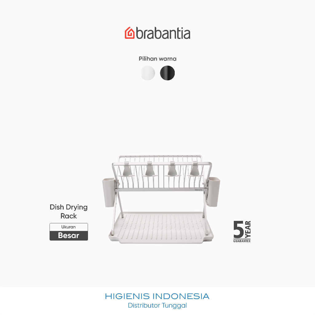 Jual Brabantia Foldable Dish Drying Rack Large - Rak Pengering Piring ...